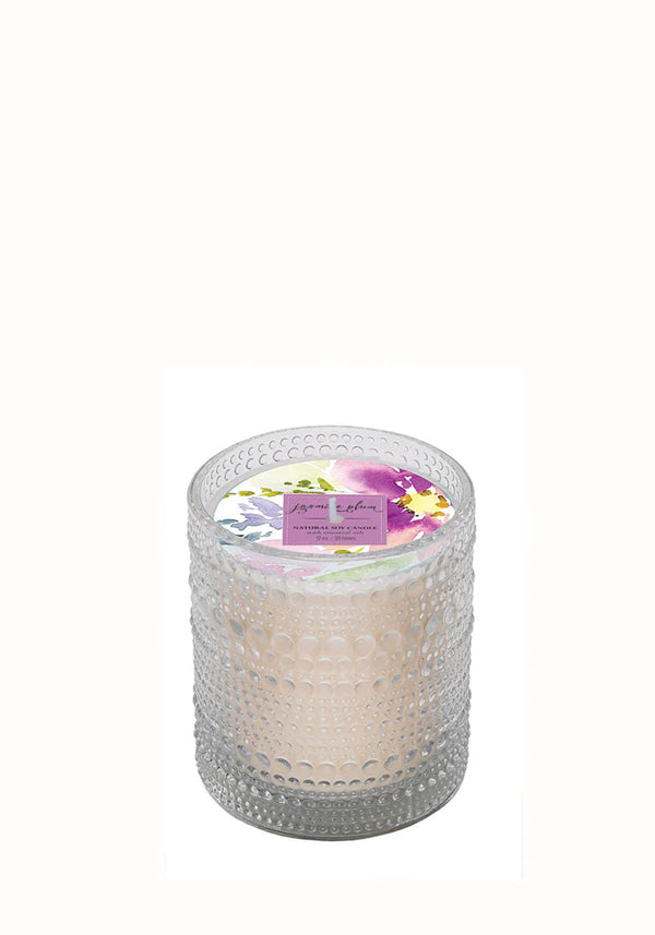 Hobnail Glass Candles - Spoiled Rotten