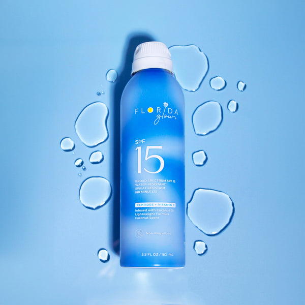 Florida Glow Broad Spectrum SPF 15 Sunscreen - Spoiled Rotten