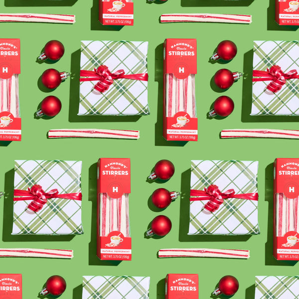 Peppermint Hot Cocoa Stirrers - Spoiled Rotten