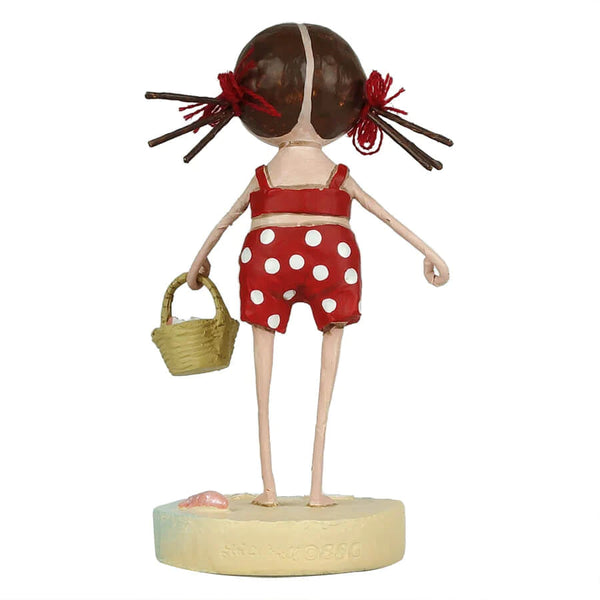 Shelly Sells Seashells Figurine by Lori Mitchell - Spoiled Rotten