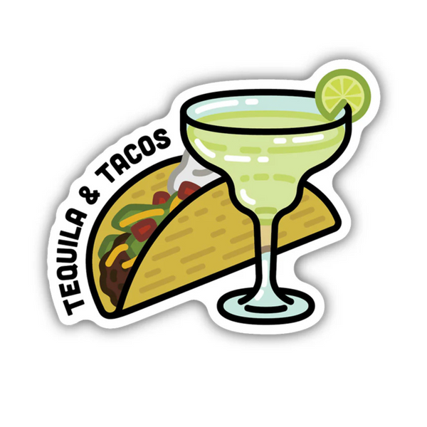 Tequila & Tacos Sticker - Spoiled Rotten