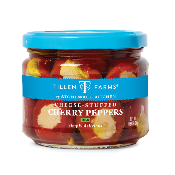 Cheese-Stuffed Cherry Peppers - Spoiled Rotten