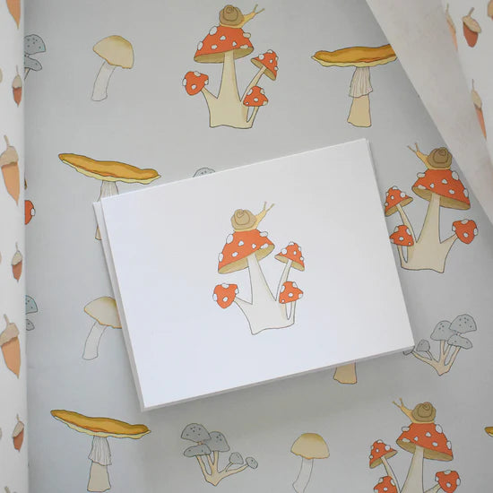 Mushroom Gift Wrap - Spoiled Rotten