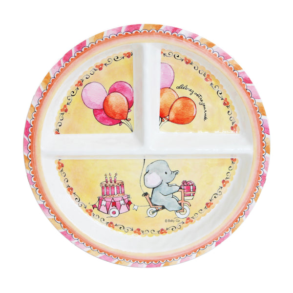 Celebrate Your Day Section Plate - Spoiled Rotten